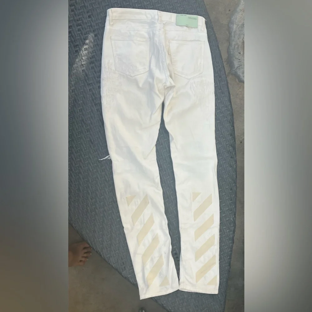 Off-White | Jeans | Off White Co Virgil Ablohdenim Label Diag Skinny 5 ...